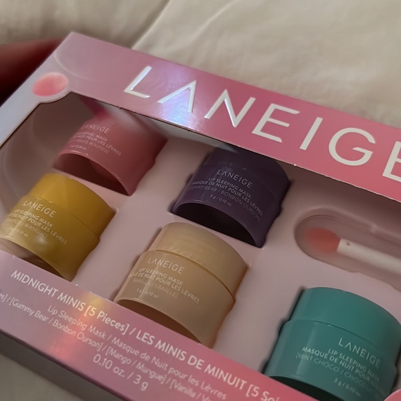 LANEIGE | Makeup | Laniege Midnight Minis 5 Pack Set | Poshmark